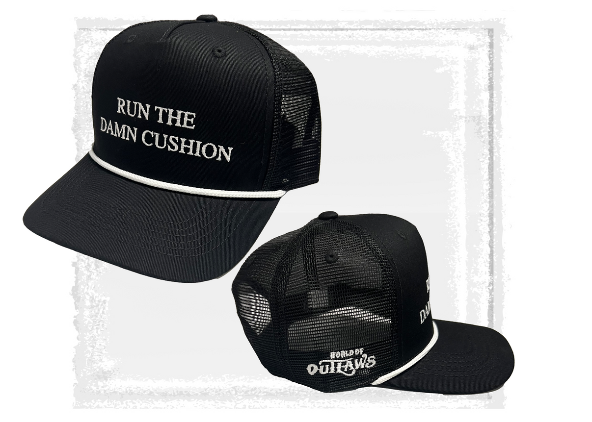 World of Outlaws - Run the Damn Cushion Hat – World of Outlaws Store